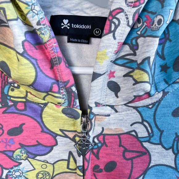 tokidoki | Tops | Rare Tokidoki Unicorno Madness Medium Hoodie Vintage ...
